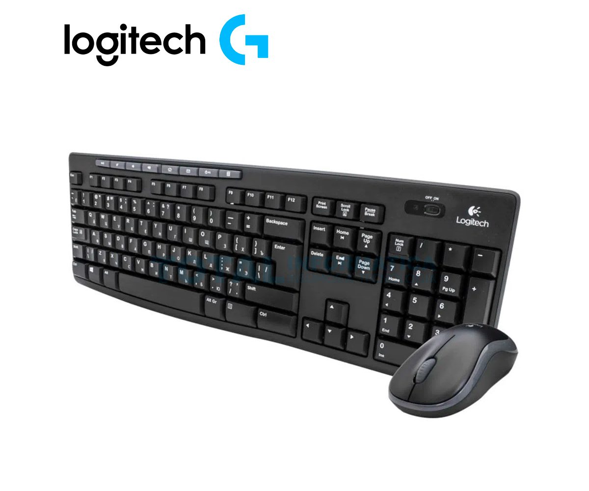 TECLADO Y MOUSE LOGITECH MK270 INALÁMBRICO CON RECEPTOR ESPAÑOL 920 ...