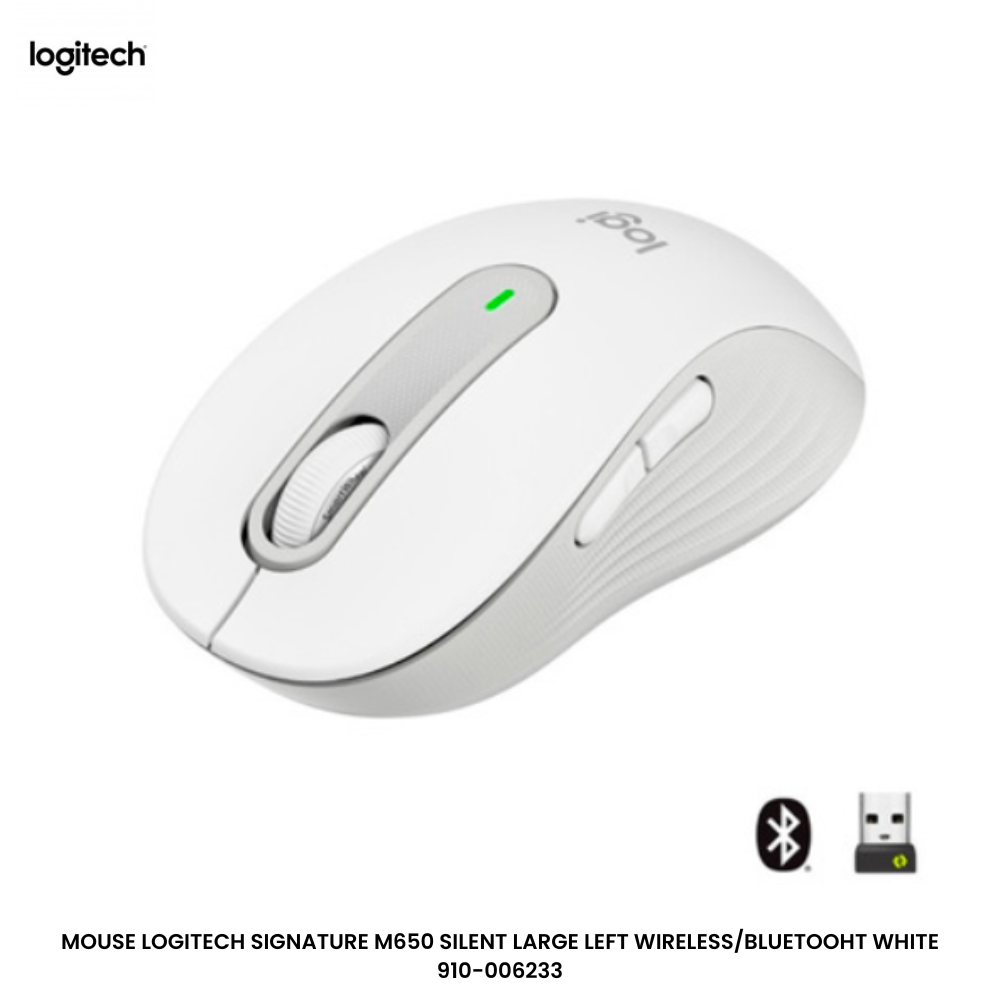 MOUSE LOGITECH SIGNATURE M650 INALÁMBRICO BLUETOOTH / RECEPTOR 4000 DPI ...